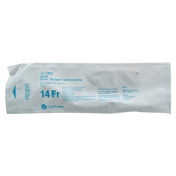 Tri-Flo® No Touch Suction Catheter Kit – 14 Fr with Pop-Up Basin – Med ...